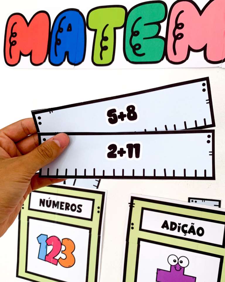 Painel Cantinho da Matemática – O Saber Lúdico